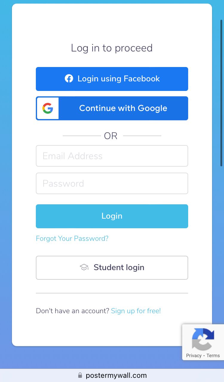 How do I sign up to PosterMyWall? – PosterMyWall Help Center