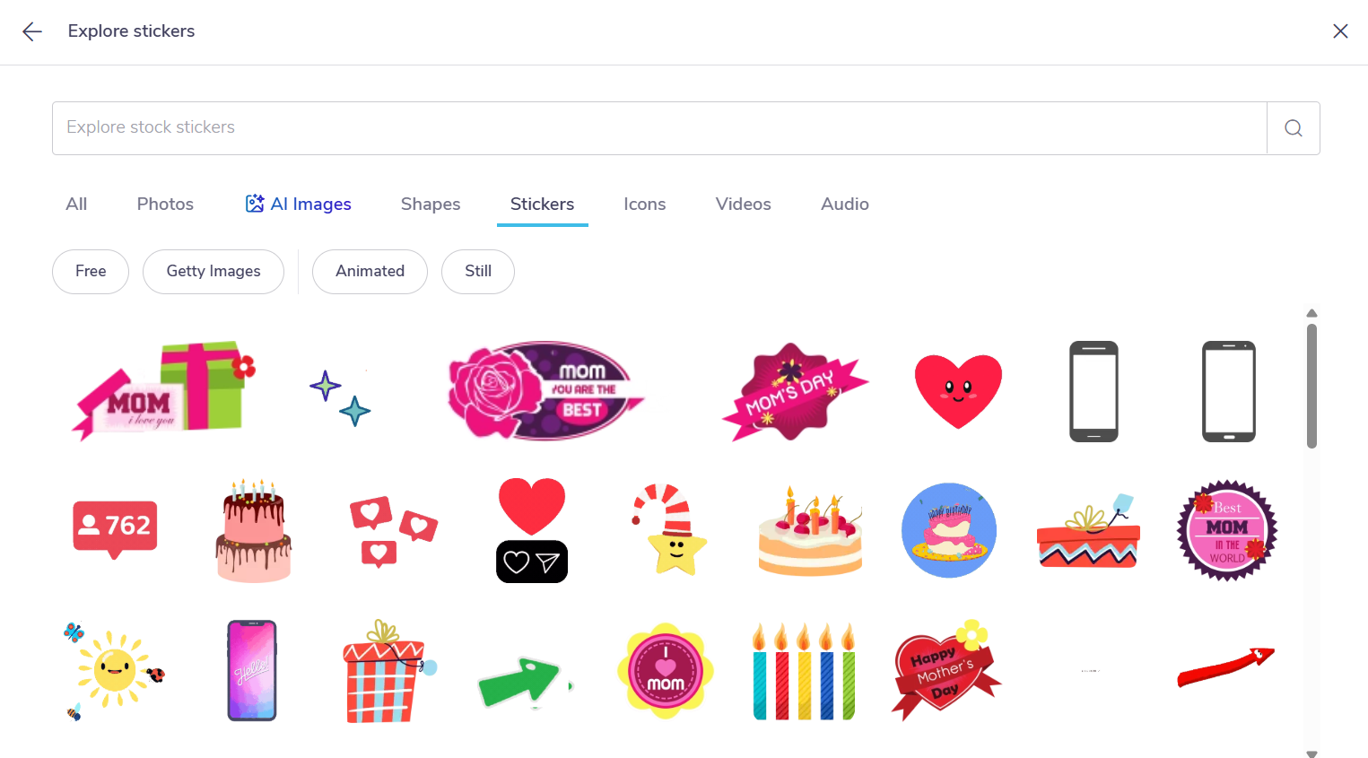 Introduction to stickers, shapes, and icons – PosterMyWall Help Center