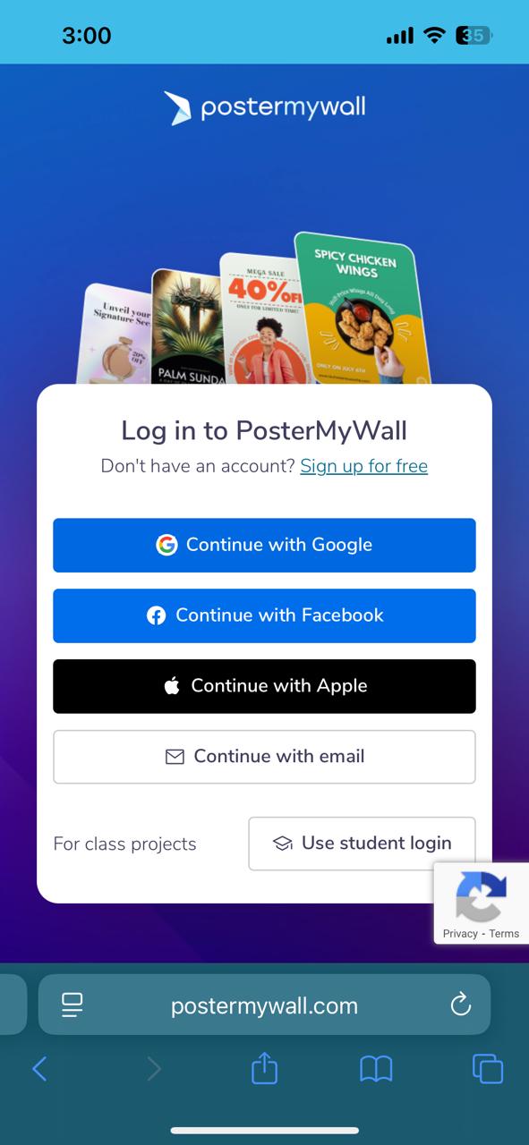 How do I sign up to PosterMyWall? – PosterMyWall Help Center